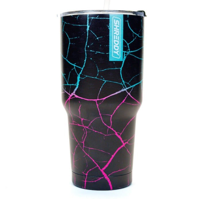 Cracked Shreddy Cup: 30 oz Beverage Companion for Every Adventure