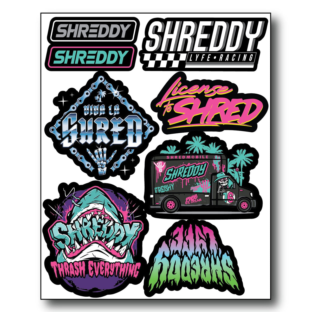 SHREDDY PACK GEN 5 – Shreddy
