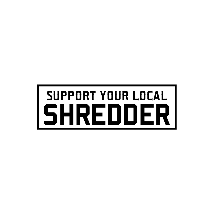 Support Window Sticker (Available in different colors) – Shreddy